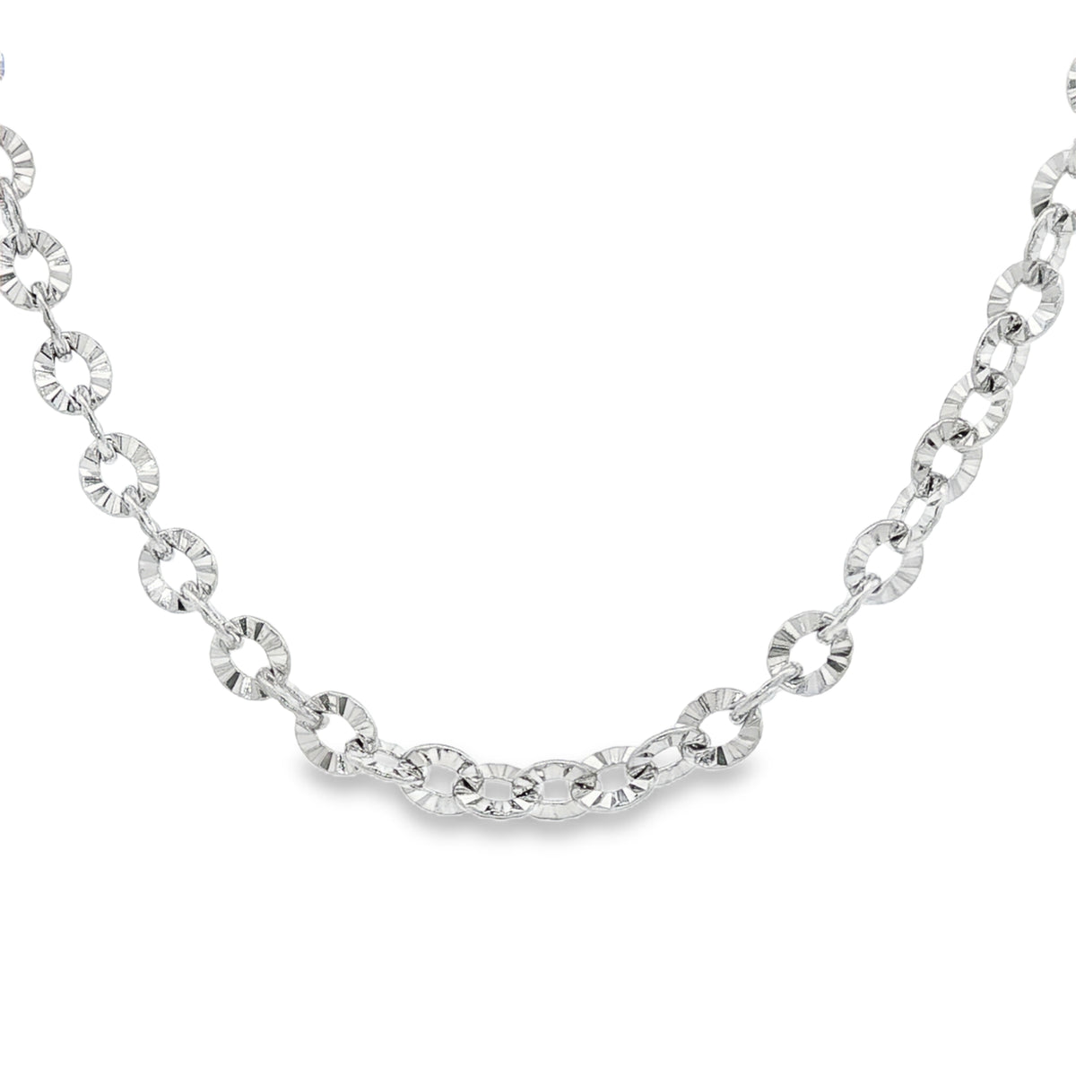 Stainless Steel 4mm Sparkle Chain – 18" – Goldstein's Jewelers
